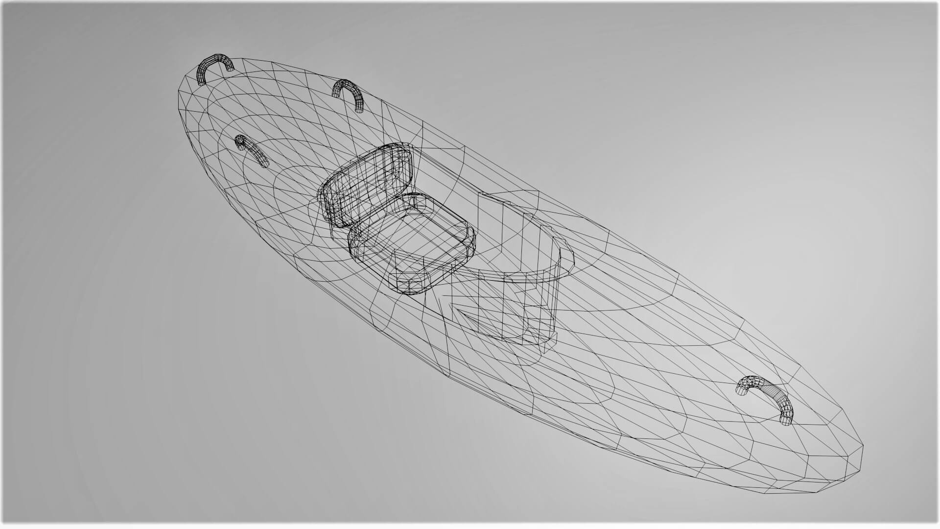 River Kayak - 3D Model by unos