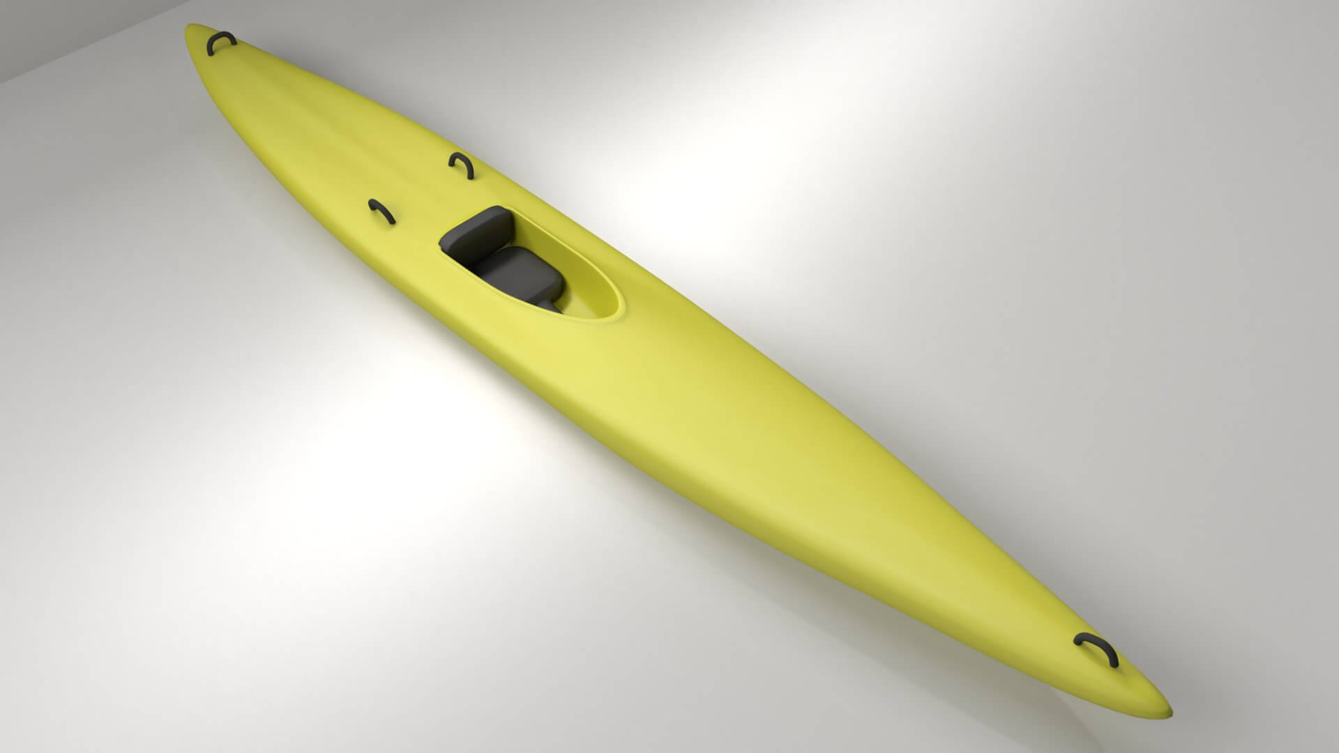 Sea Kayak - 3D Model by unos
