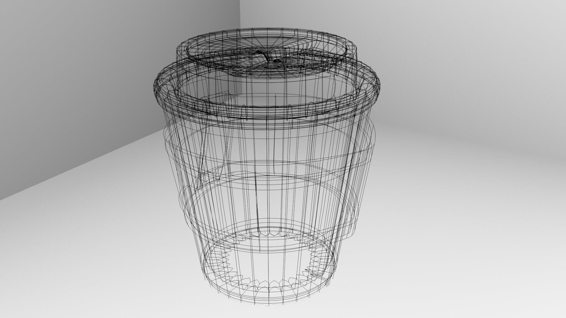 Cup with Java Jacket - 3D Model by unos