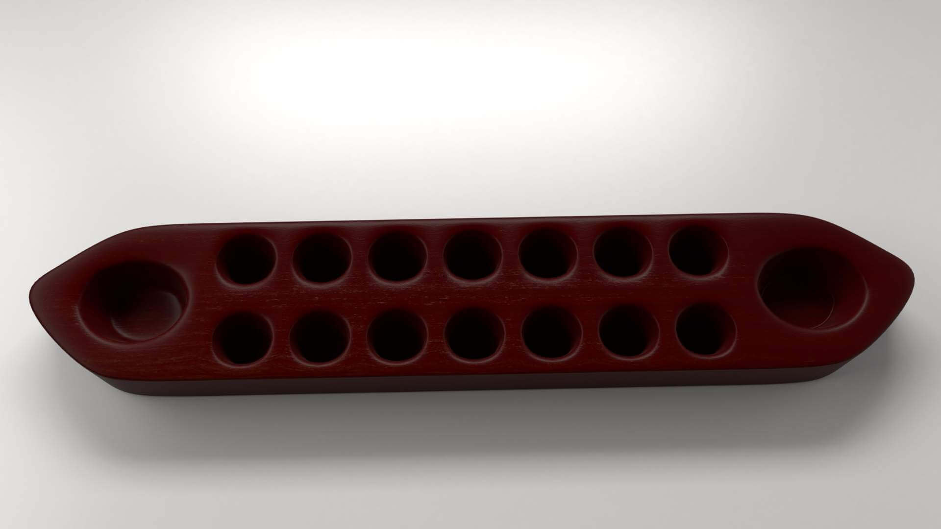 Traditional Congkak - 3D Model by unos