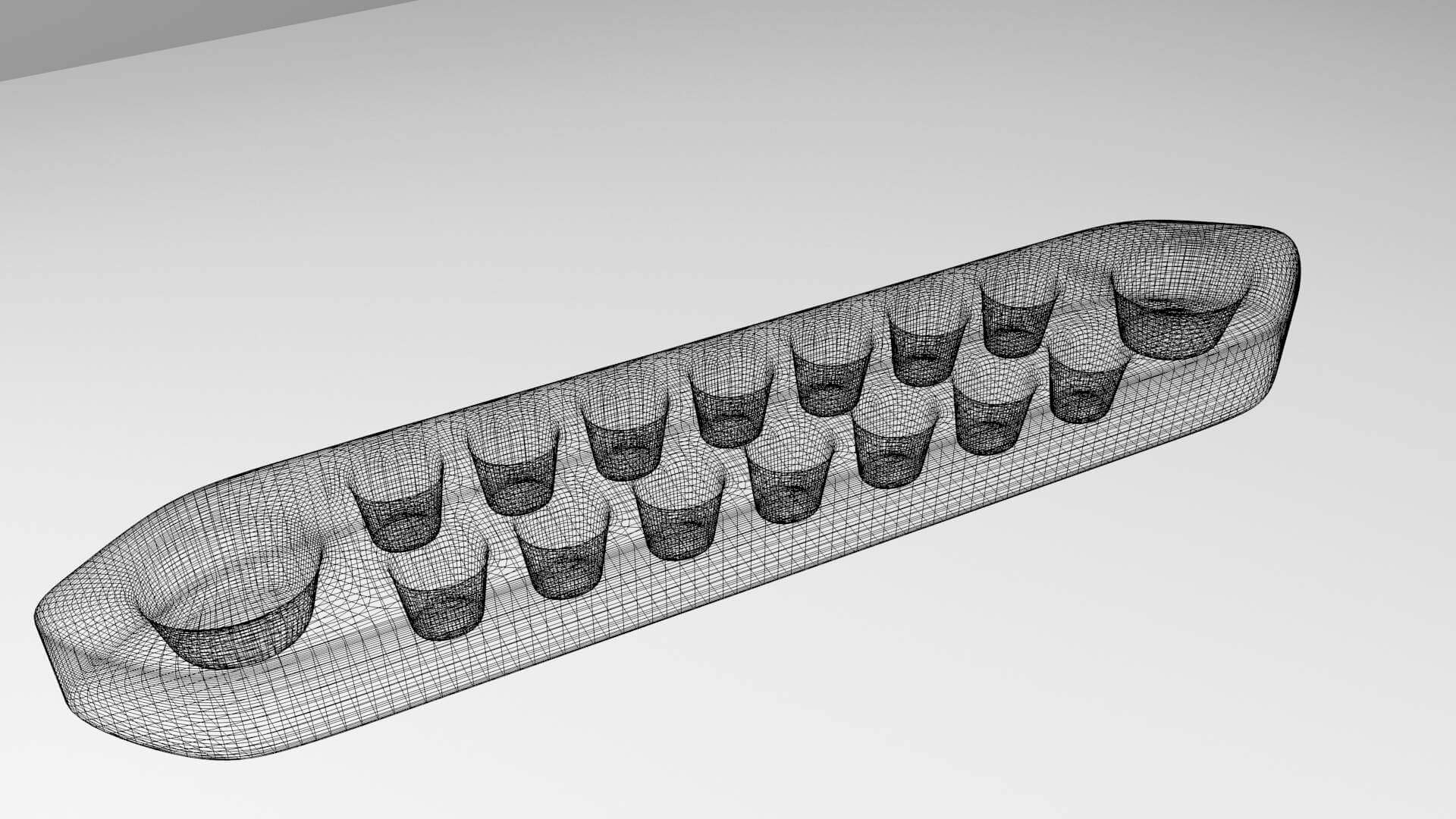 Traditional Congkak - 3D Model by unos