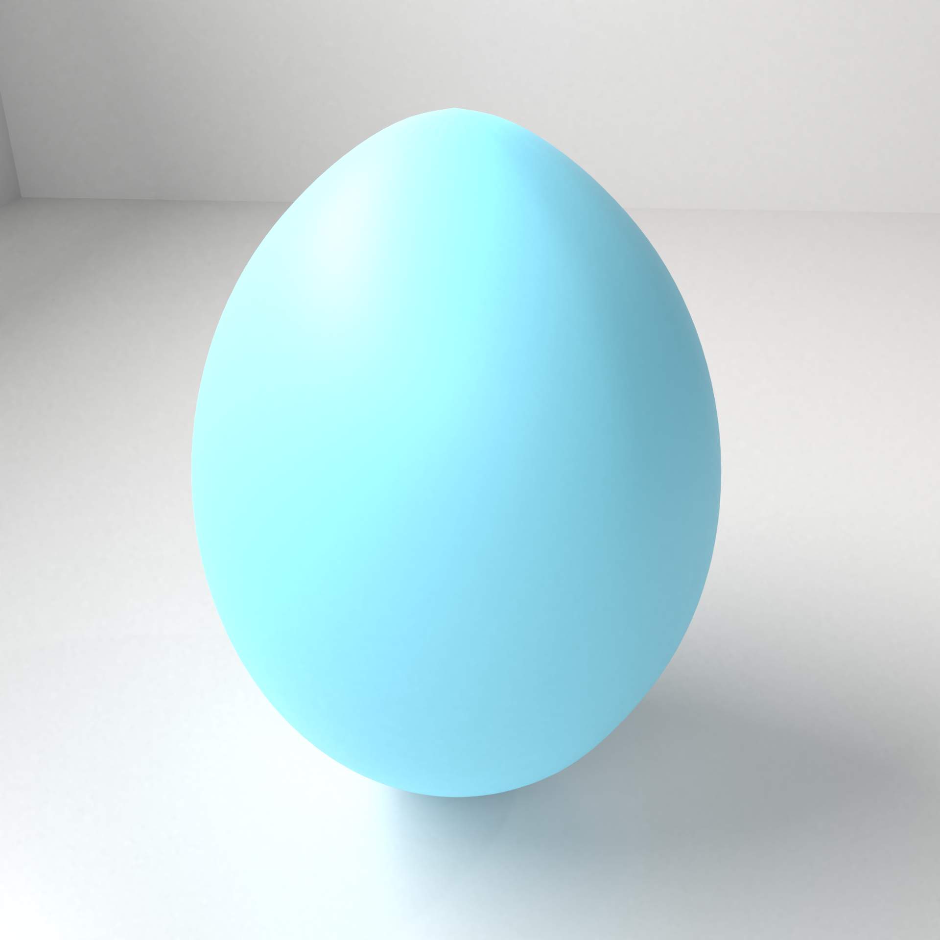 Turquoise Easter Egg 7 - 3D Model by unos