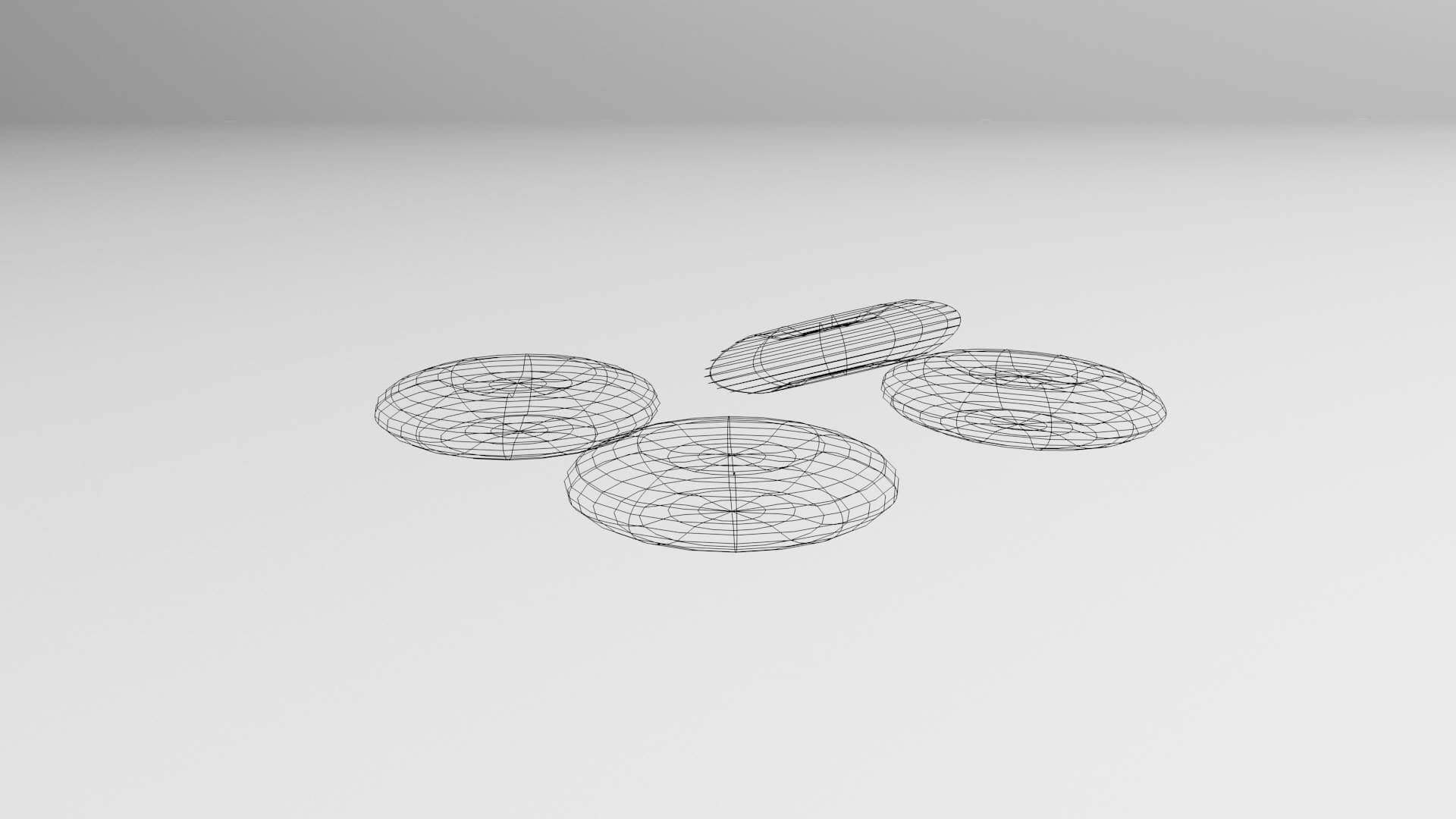 White Chocolate Coin - 3D Model by unos