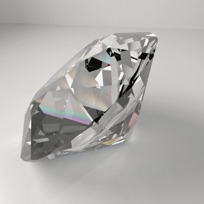 White Diamond - 3D Model by unos