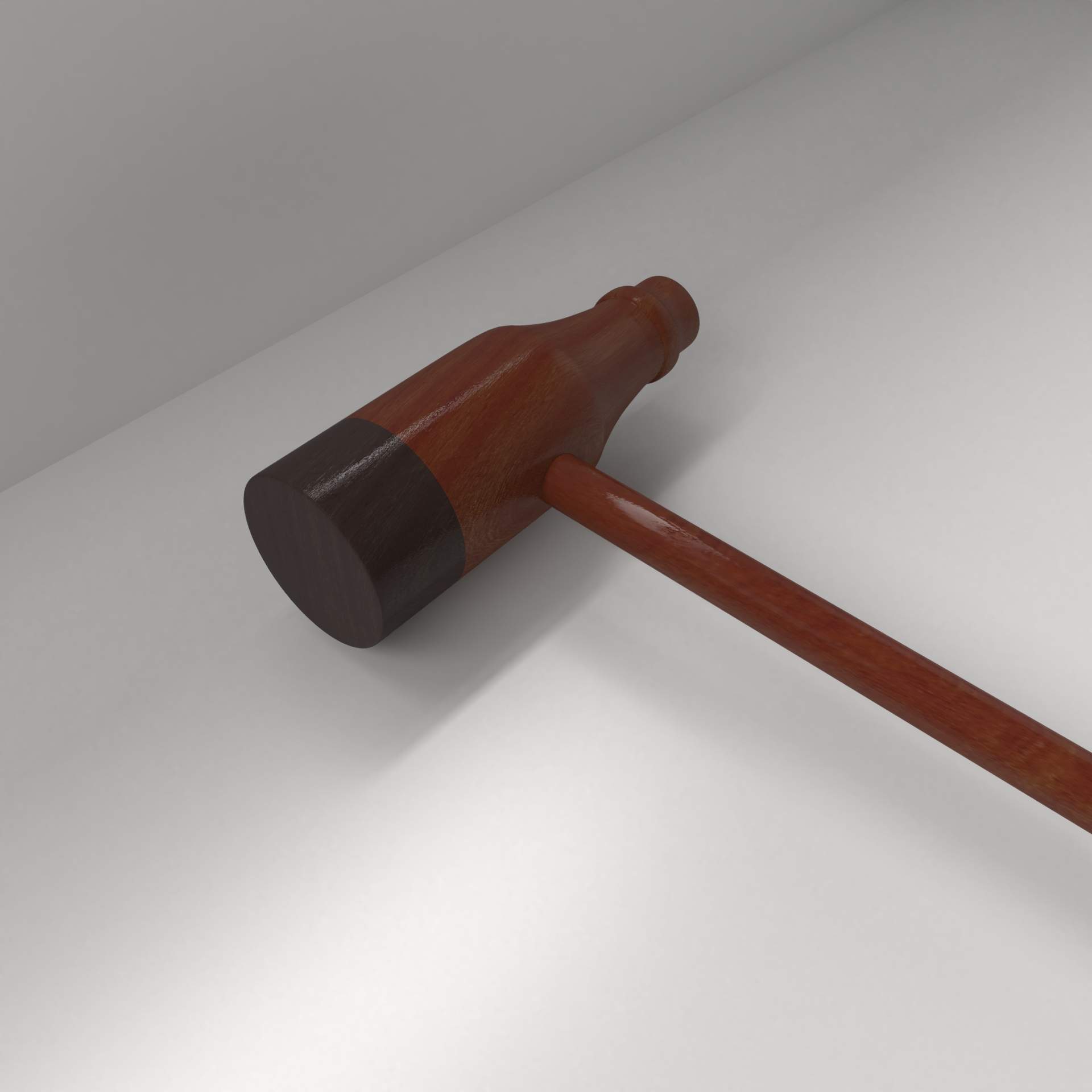 Woodball Mallet - 3D Model by unos