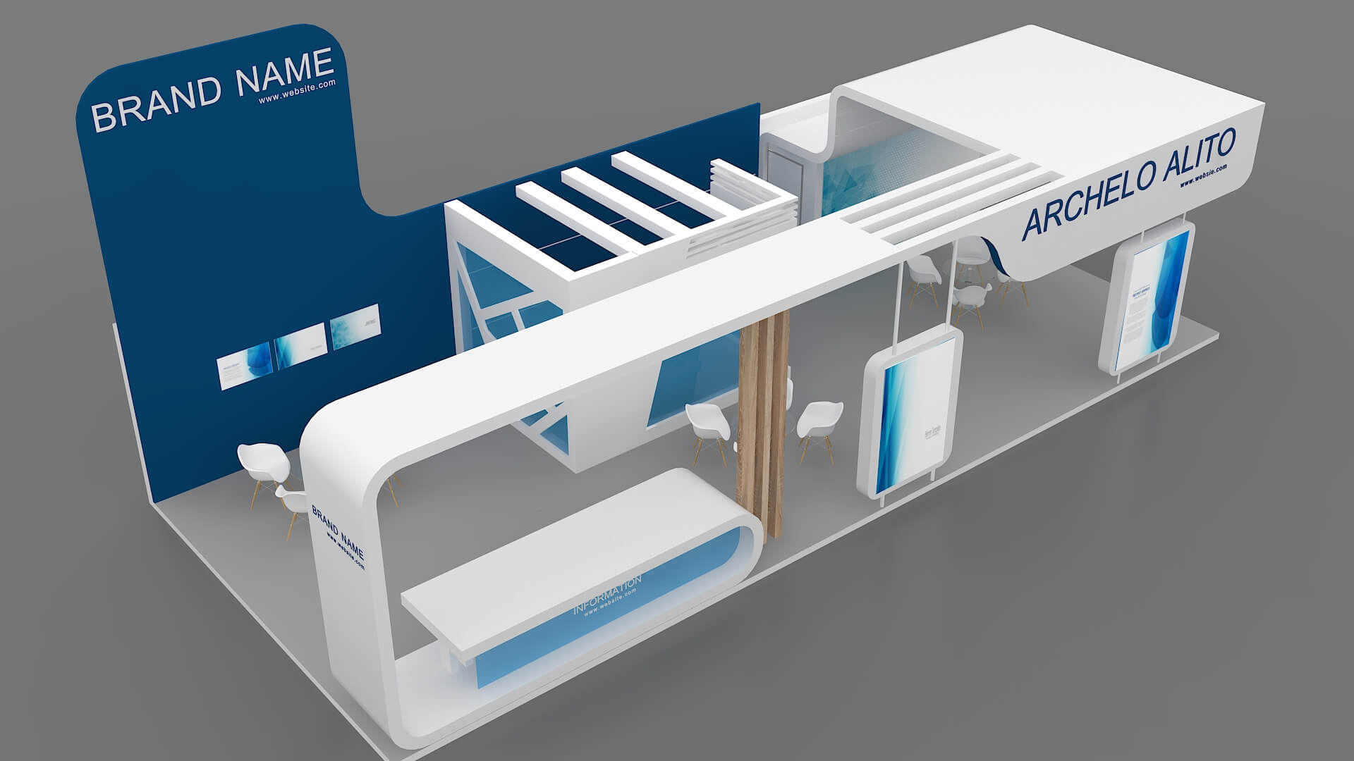 3D Booth Design by unrealdeveloper