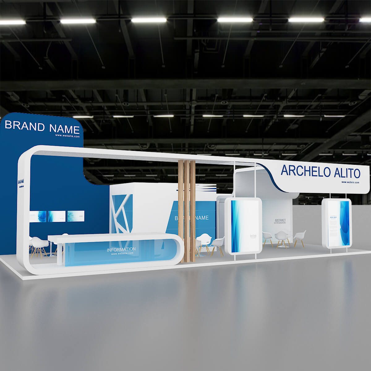 3D Booth Design by unrealdeveloper