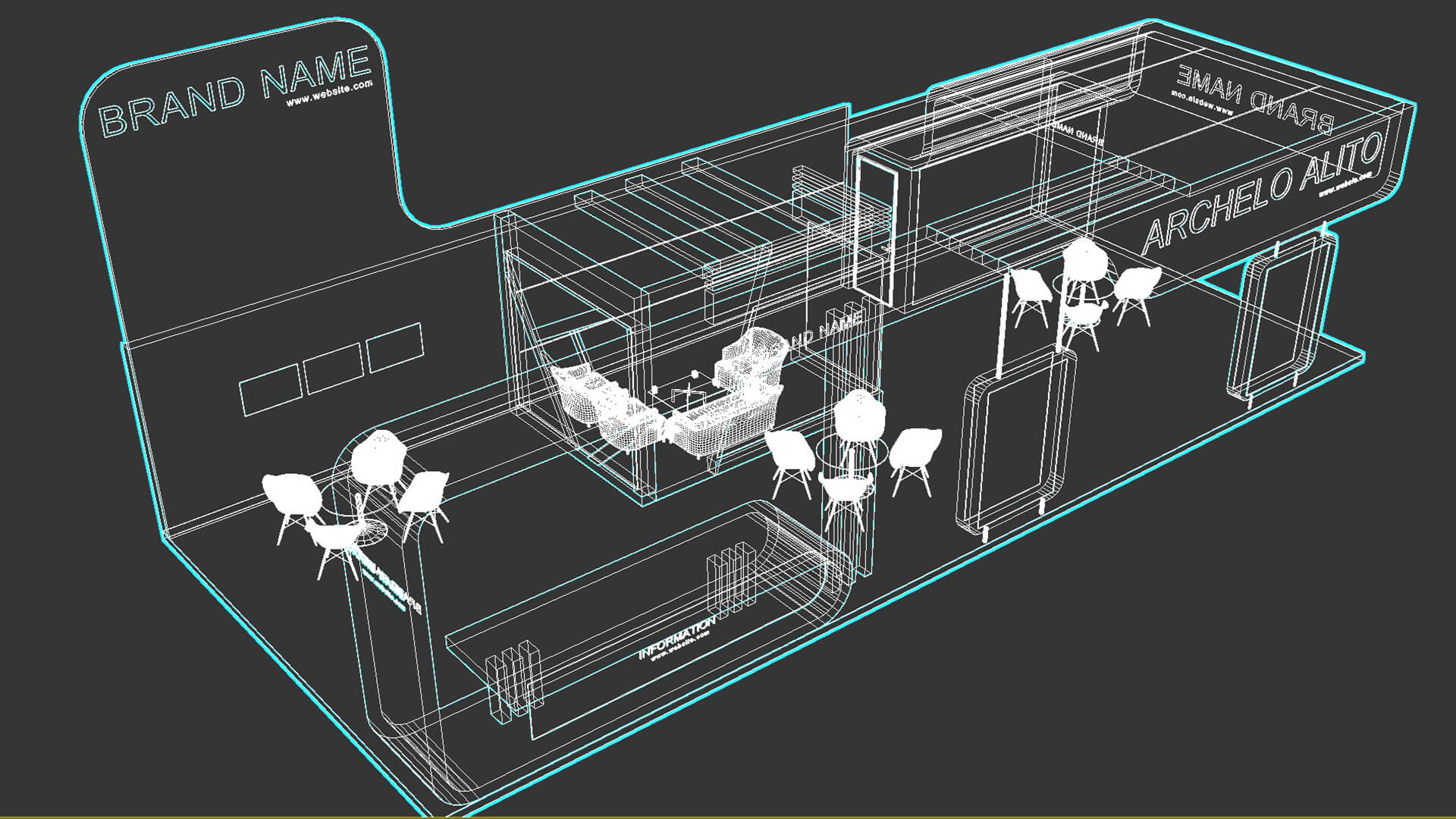 3D Booth Design by unrealdeveloper