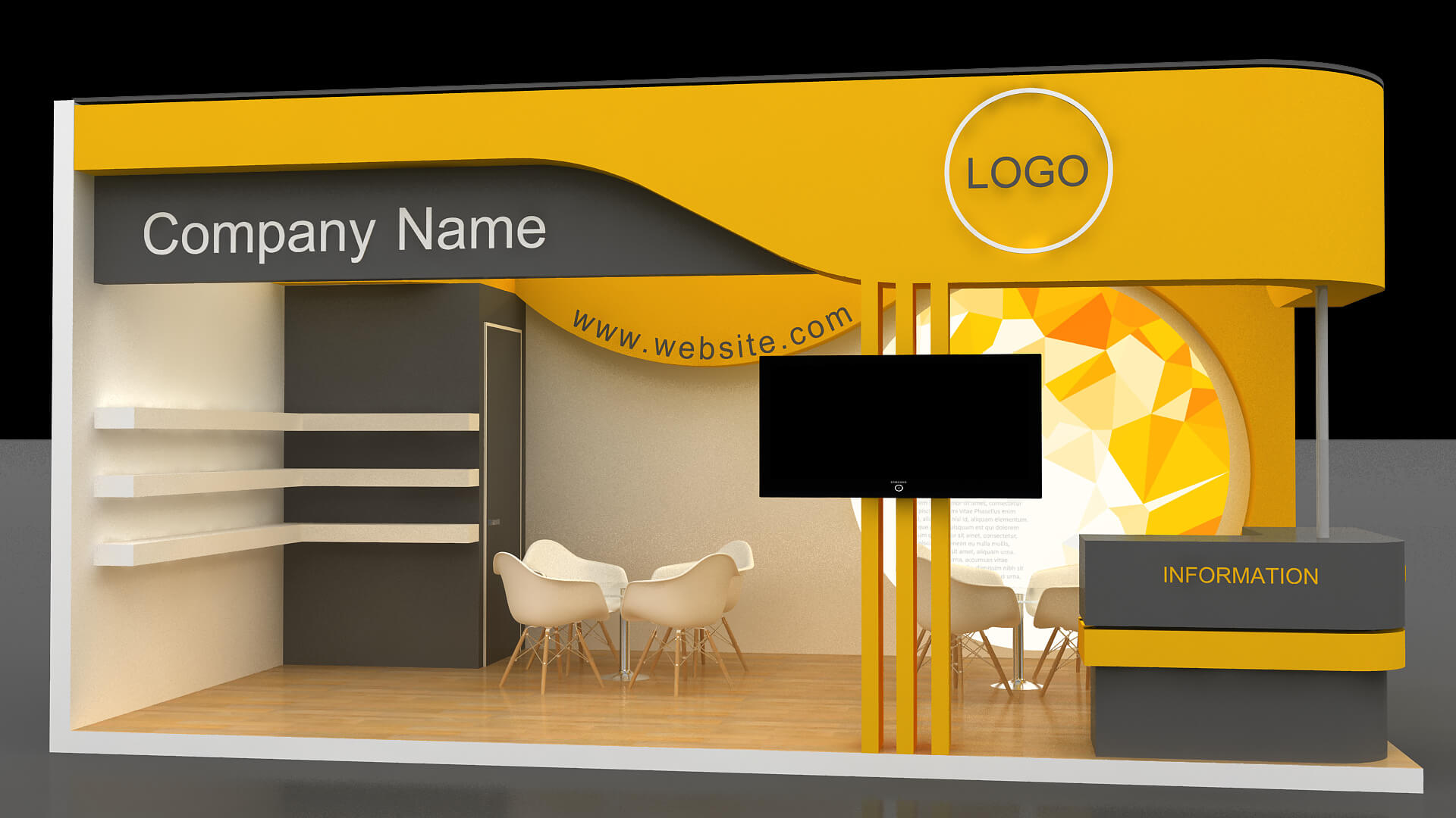 3D Booth Design by unrealdeveloper