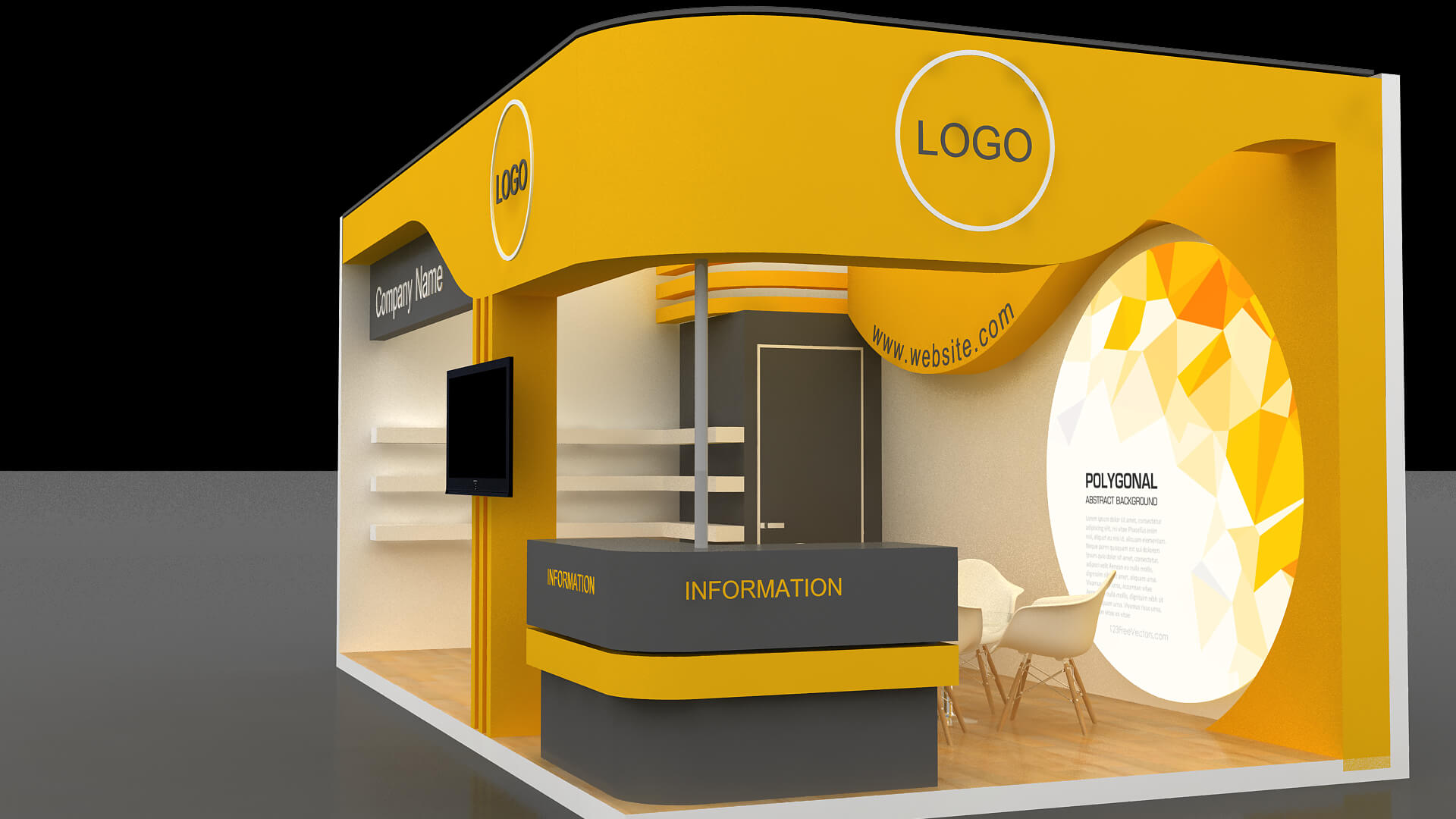 3D Booth Design by unrealdeveloper