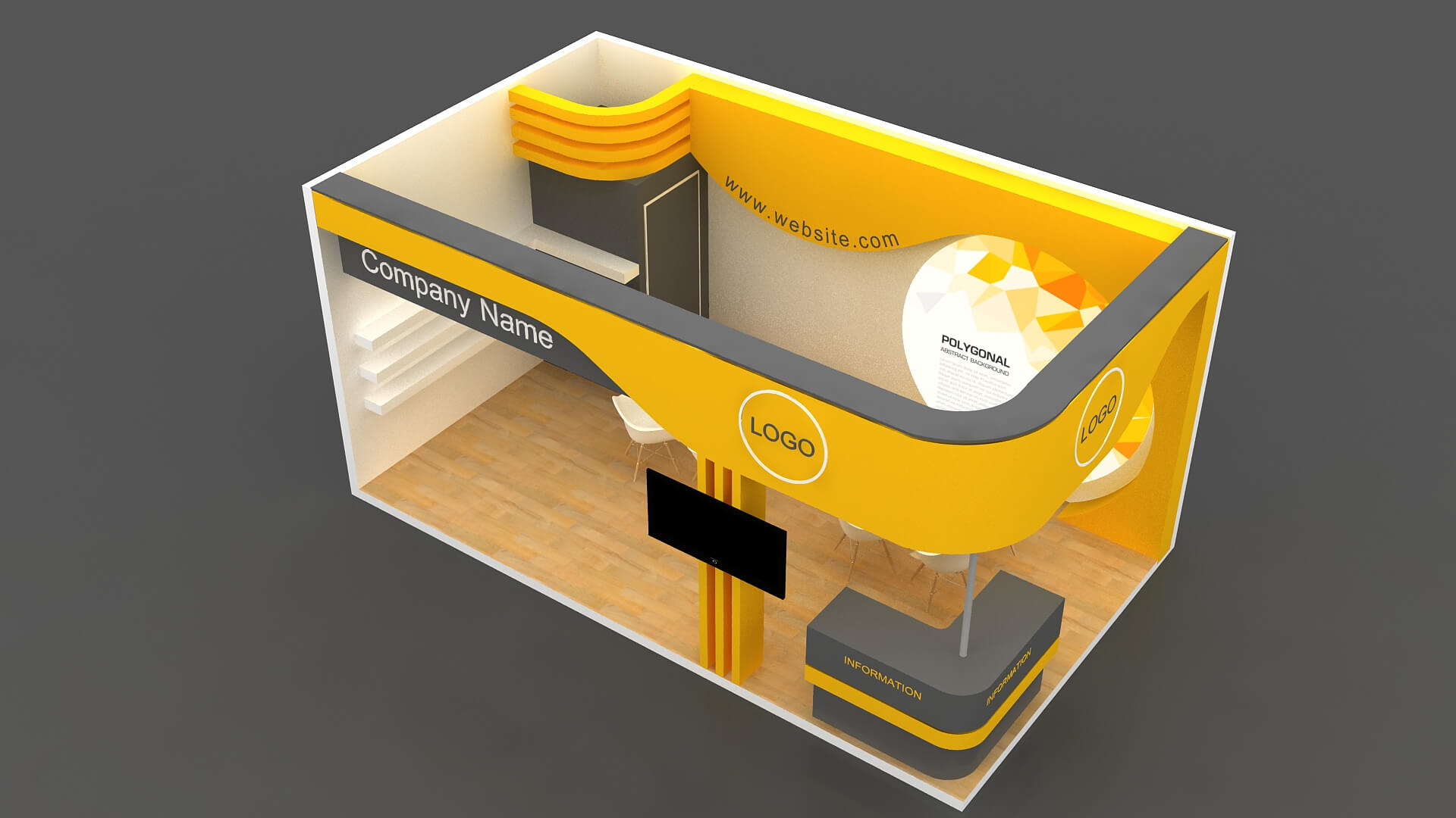 3D Booth Design by unrealdeveloper