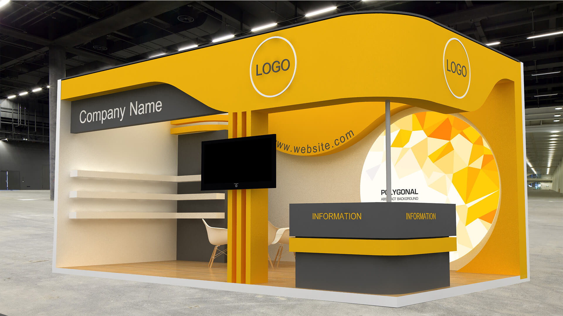 3D Booth Design by unrealdeveloper