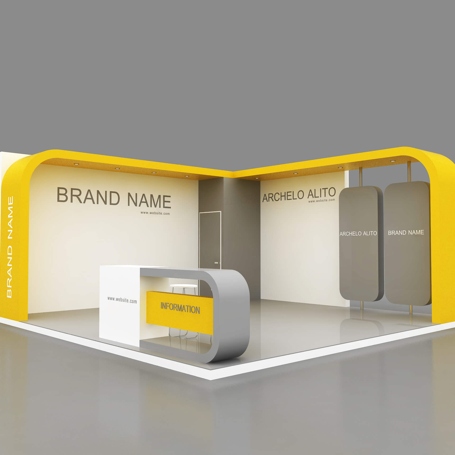 3D Booth Design by unrealdeveloper