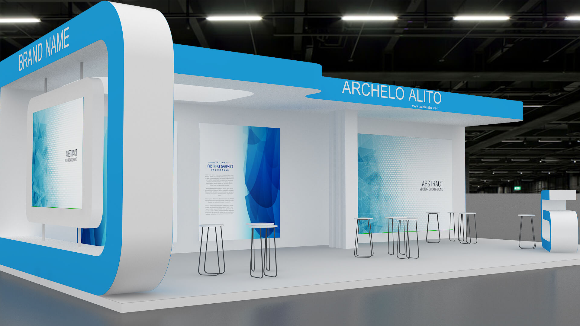 3D Booth Design by unrealdeveloper