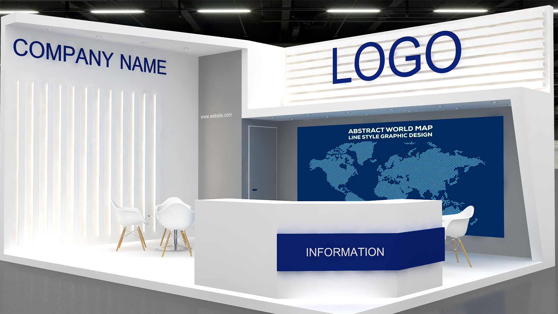 3D Exhibition Booth Design by unrealdeveloper
