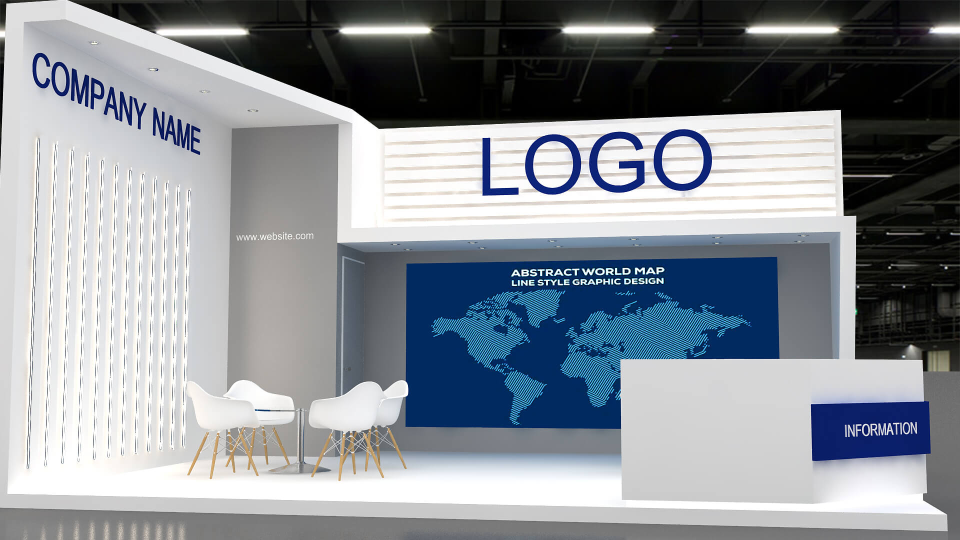 3D Exhibition Booth Design by unrealdeveloper