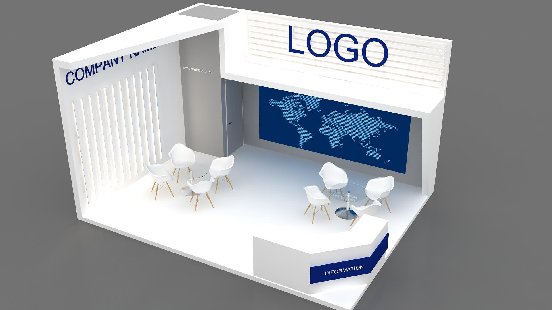 3D Exhibition Booth Design by unrealdeveloper