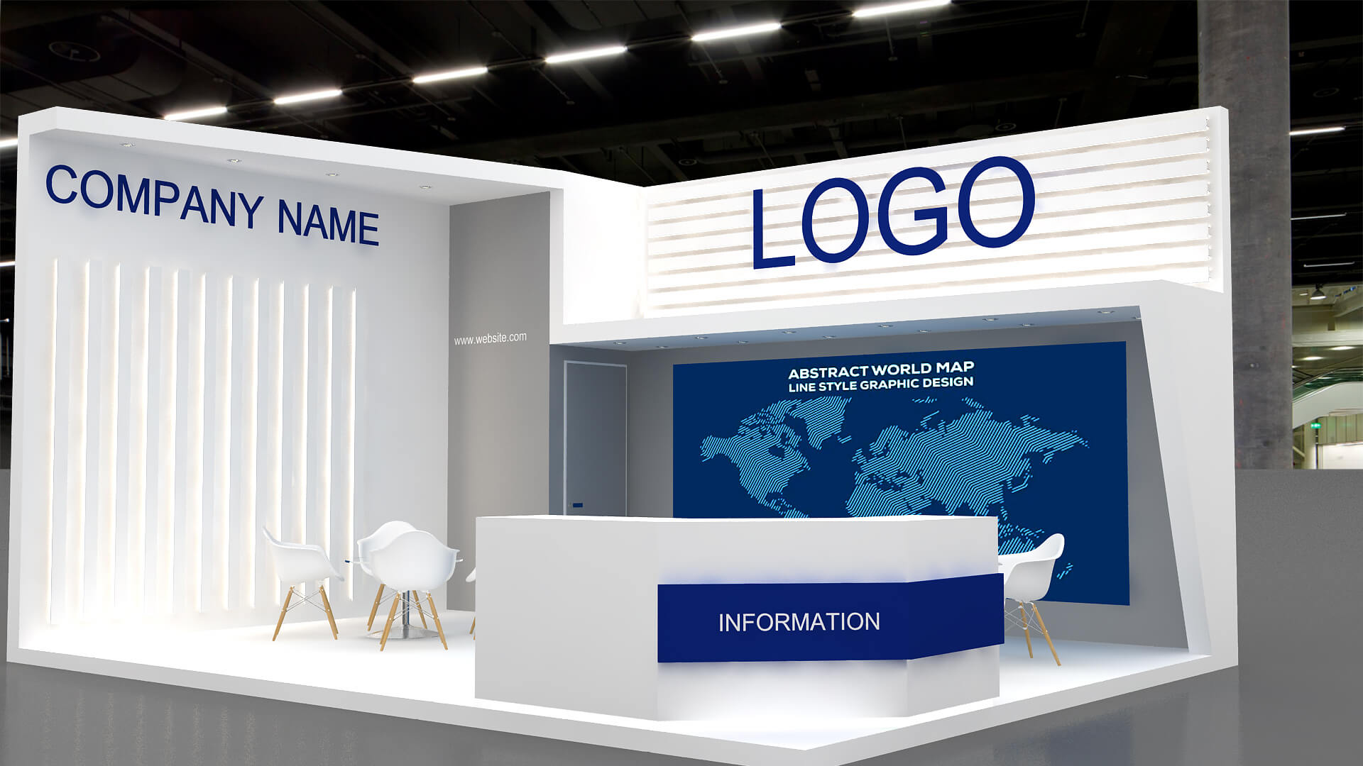 3D Exhibition Booth Design by unrealdeveloper