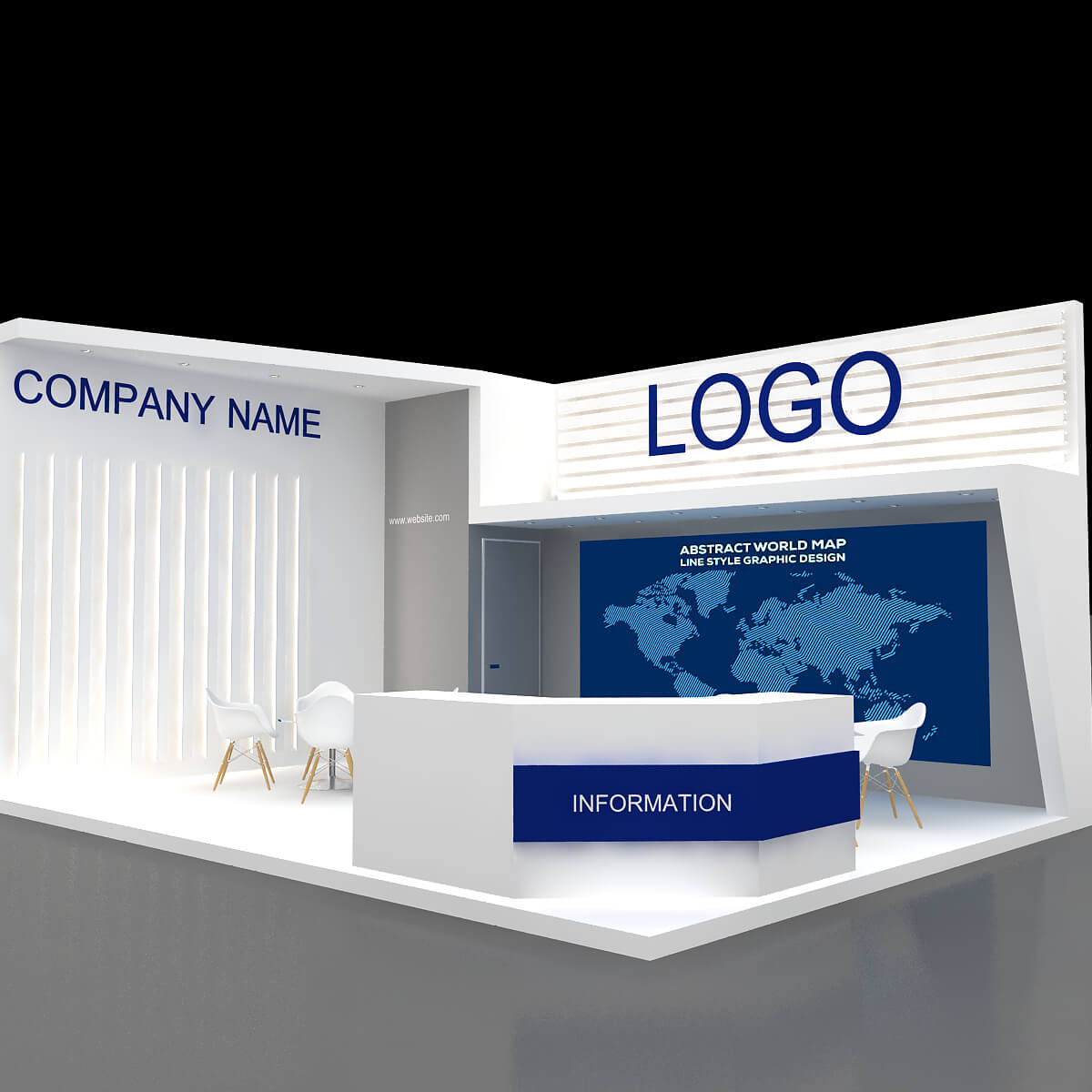 3D Exhibition Booth Design by unrealdeveloper