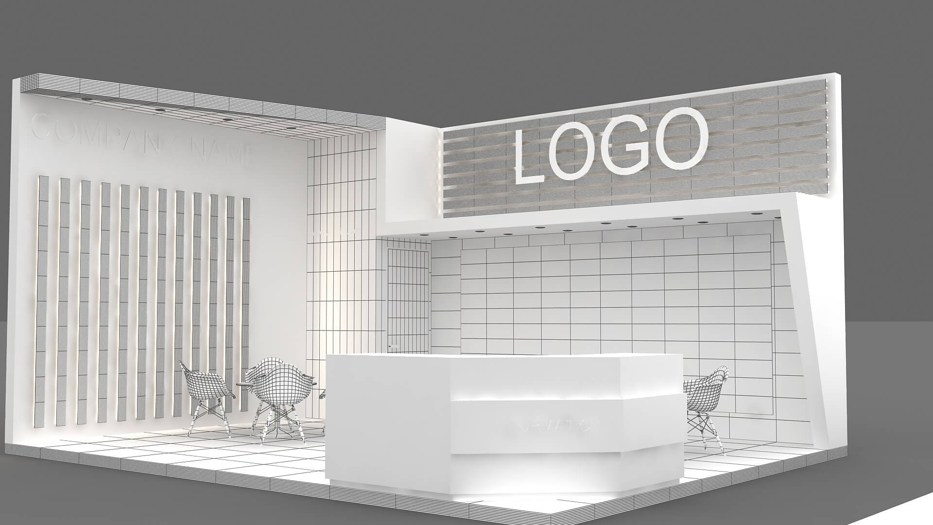 3D Exhibition Booth Design by unrealdeveloper