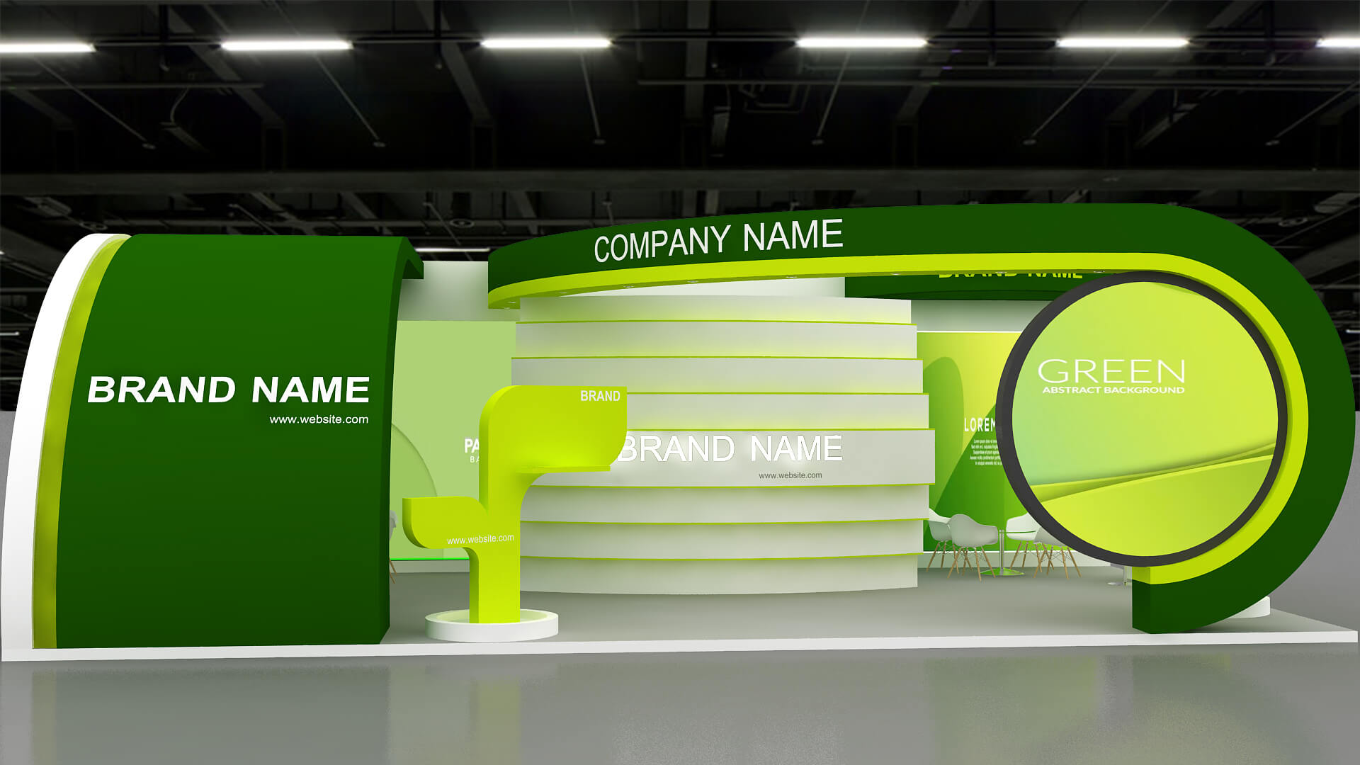 3D Exhibition Booth Design by unrealdeveloper