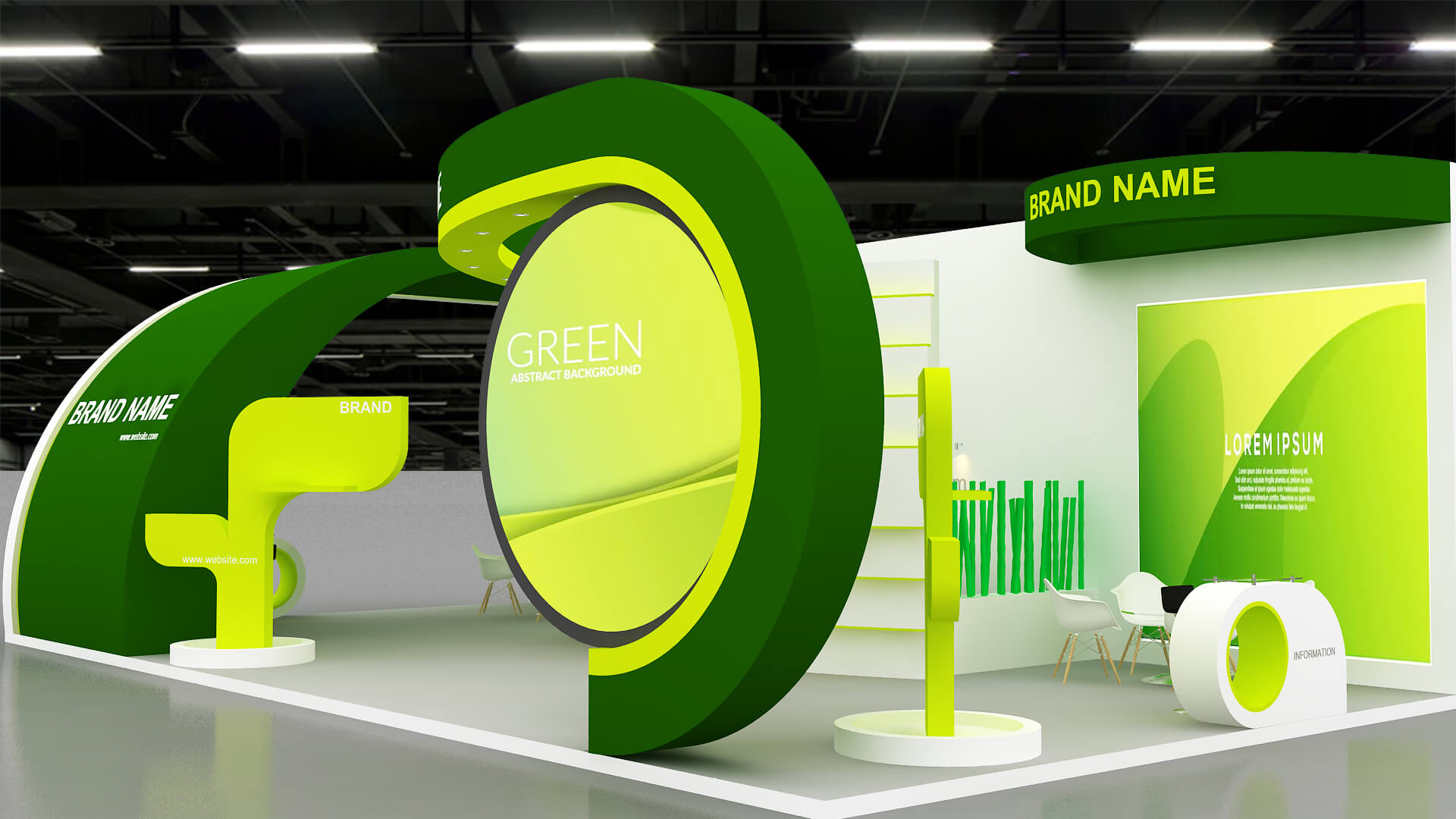 3D Exhibition Booth Design by unrealdeveloper