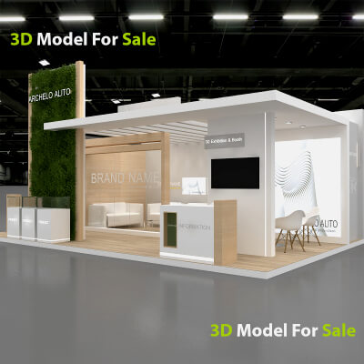3D Exhibition Booth Design by unrealdeveloper