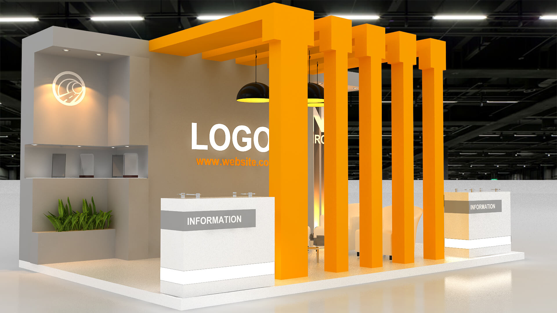 3D Exhibition Booth Design by unrealdeveloper