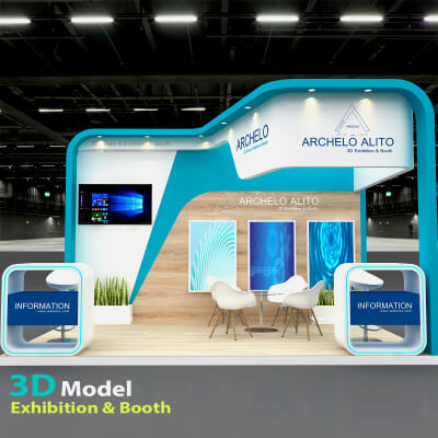 3D Exhibition Booth Design by unrealdeveloper