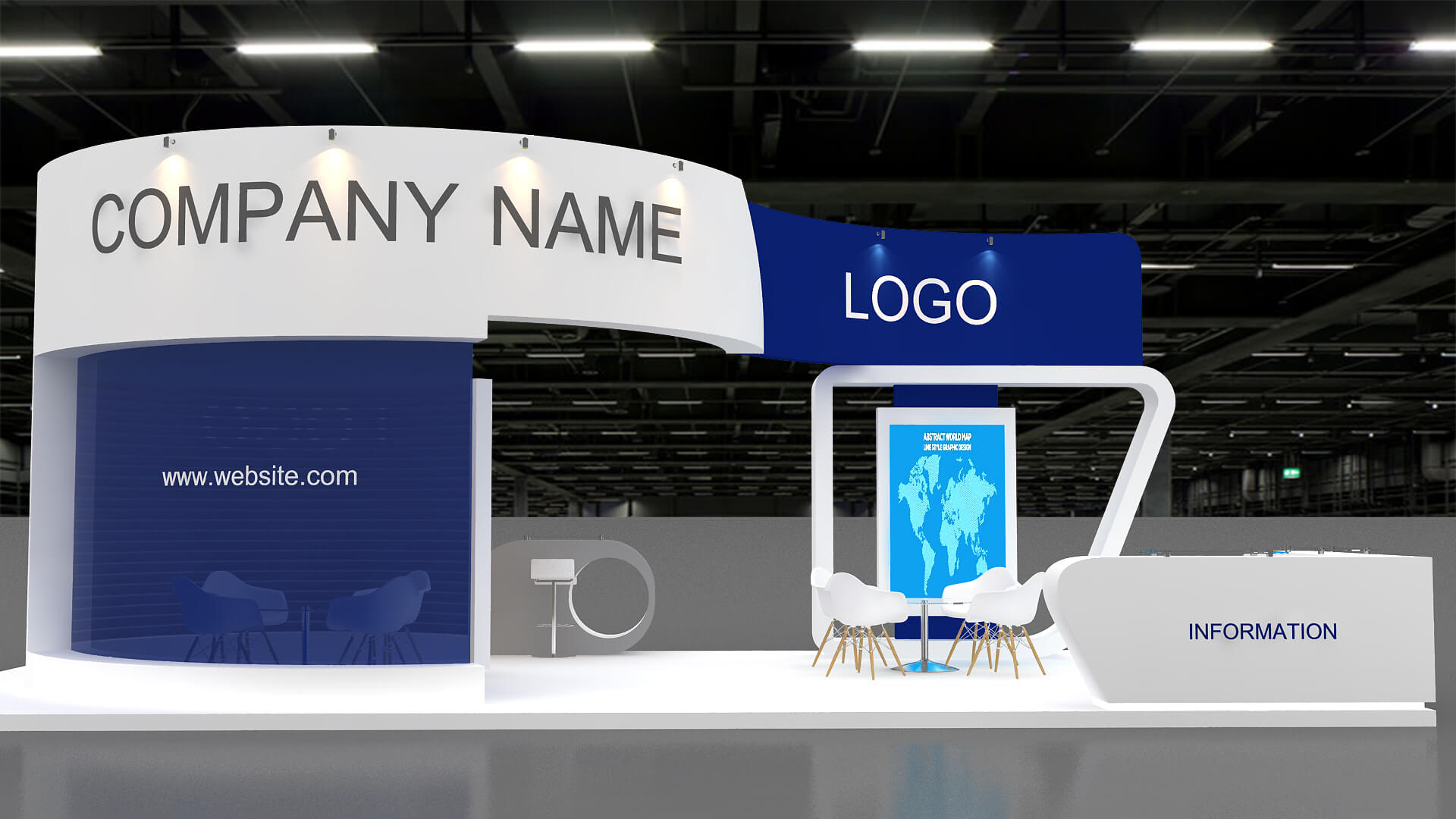 3D Exhibition Booth Design by unrealdeveloper