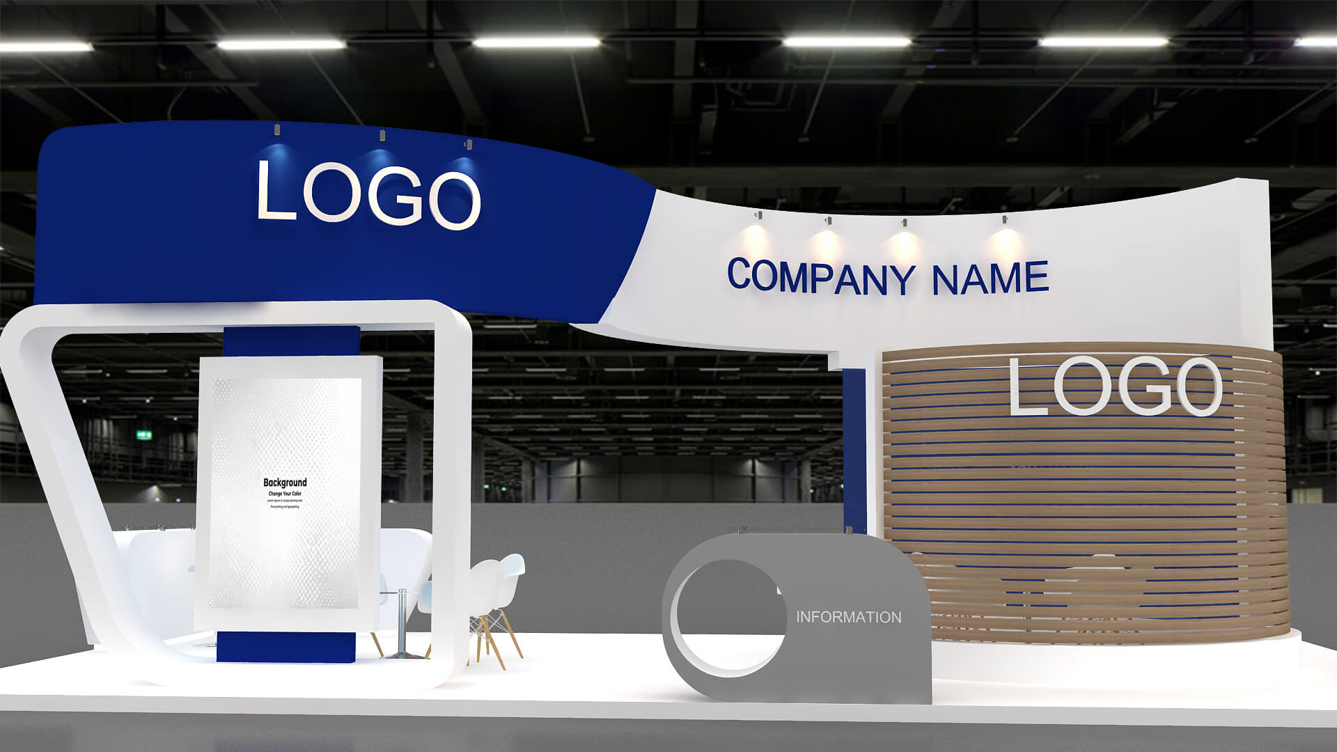 3D Exhibition Booth Design by unrealdeveloper