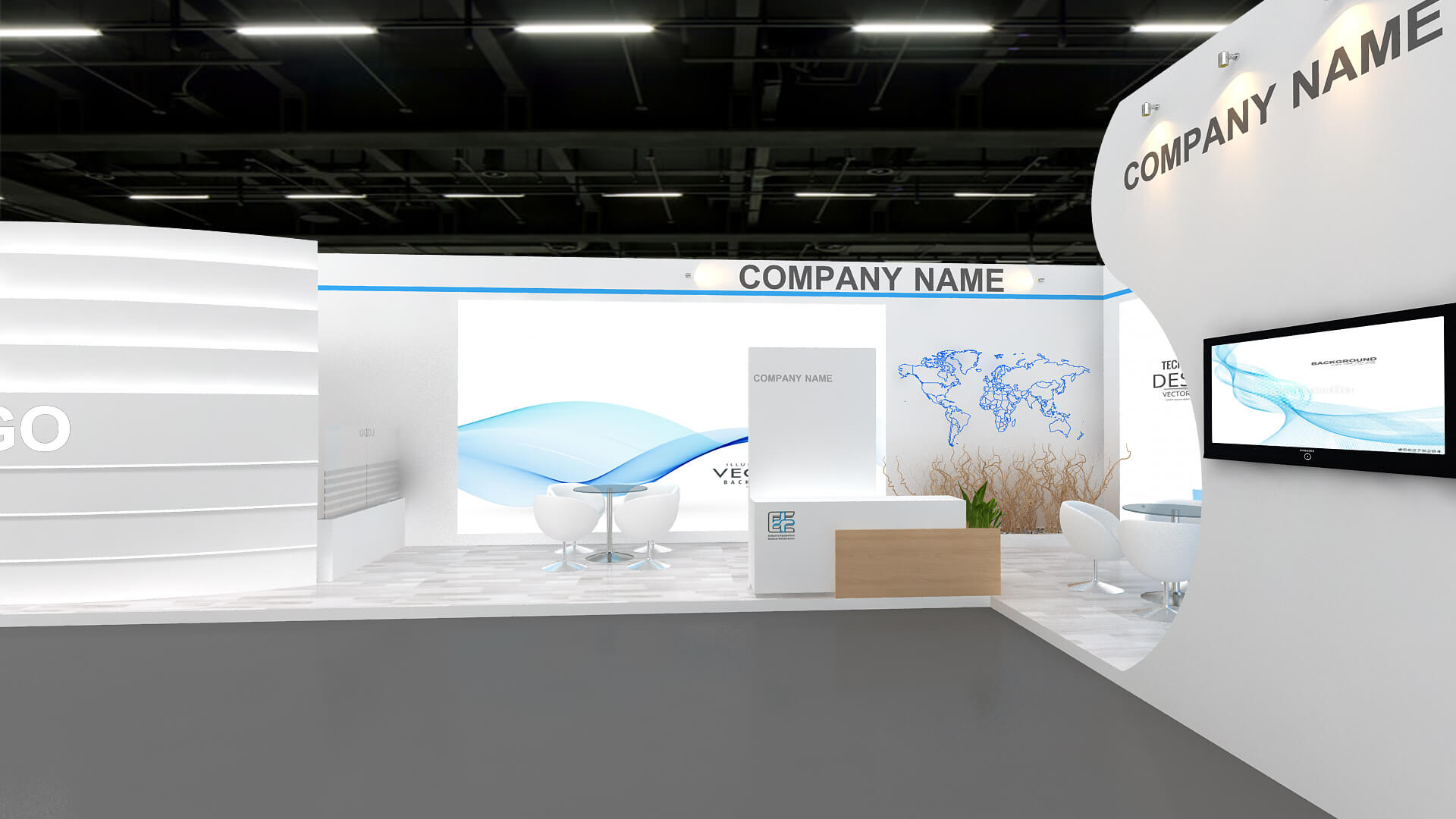 3D Exhibition Booth Design by unrealdeveloper