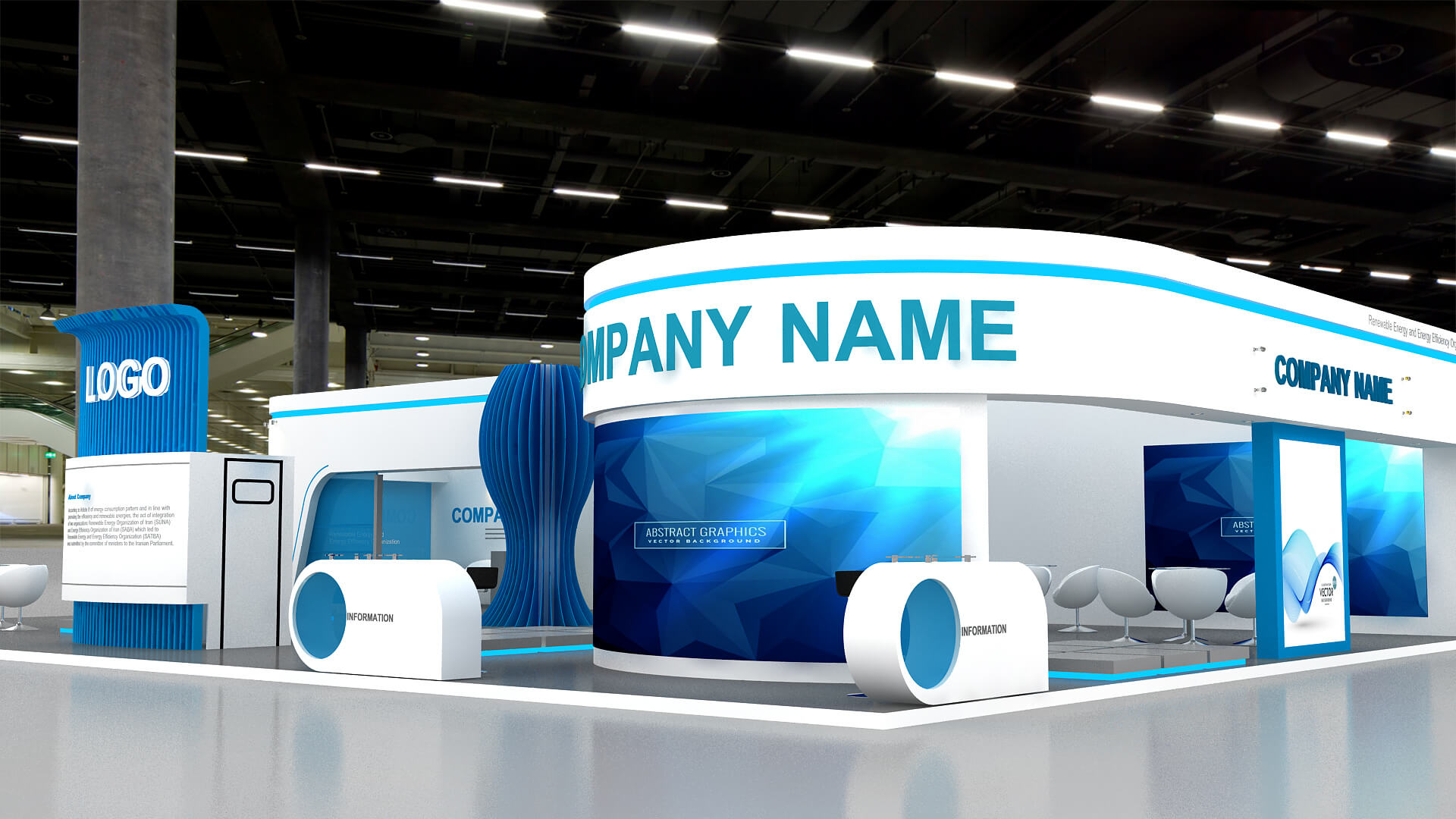 3D Exhibition Booth Design by unrealdeveloper