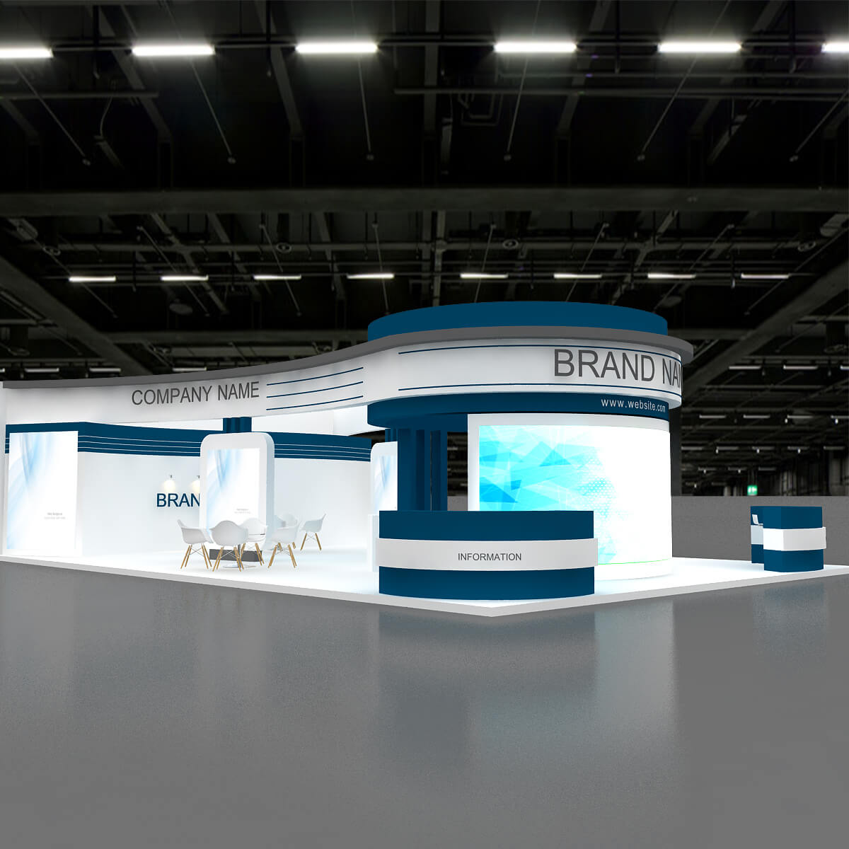 3D Exhibition Booth Design by unrealdeveloper