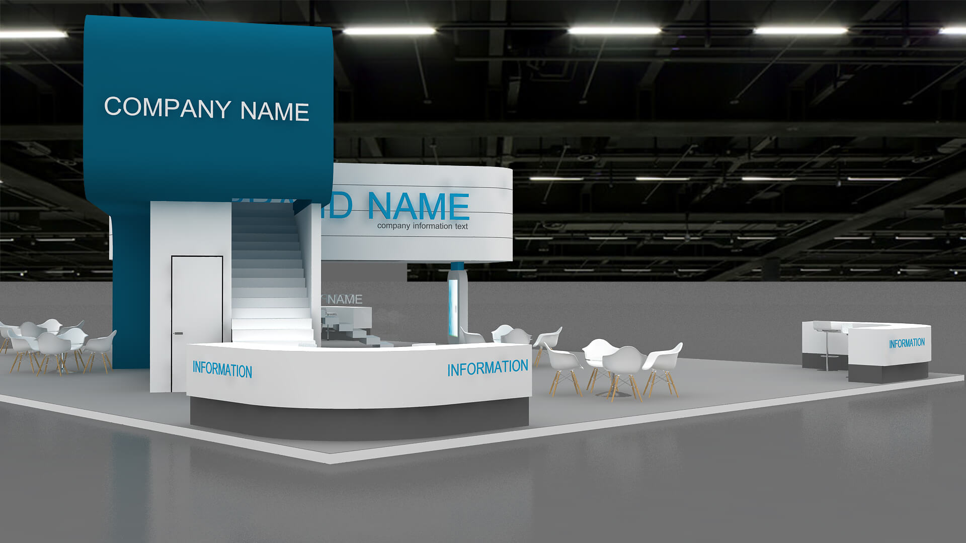 3D Exhibition Booth Design by unrealdeveloper