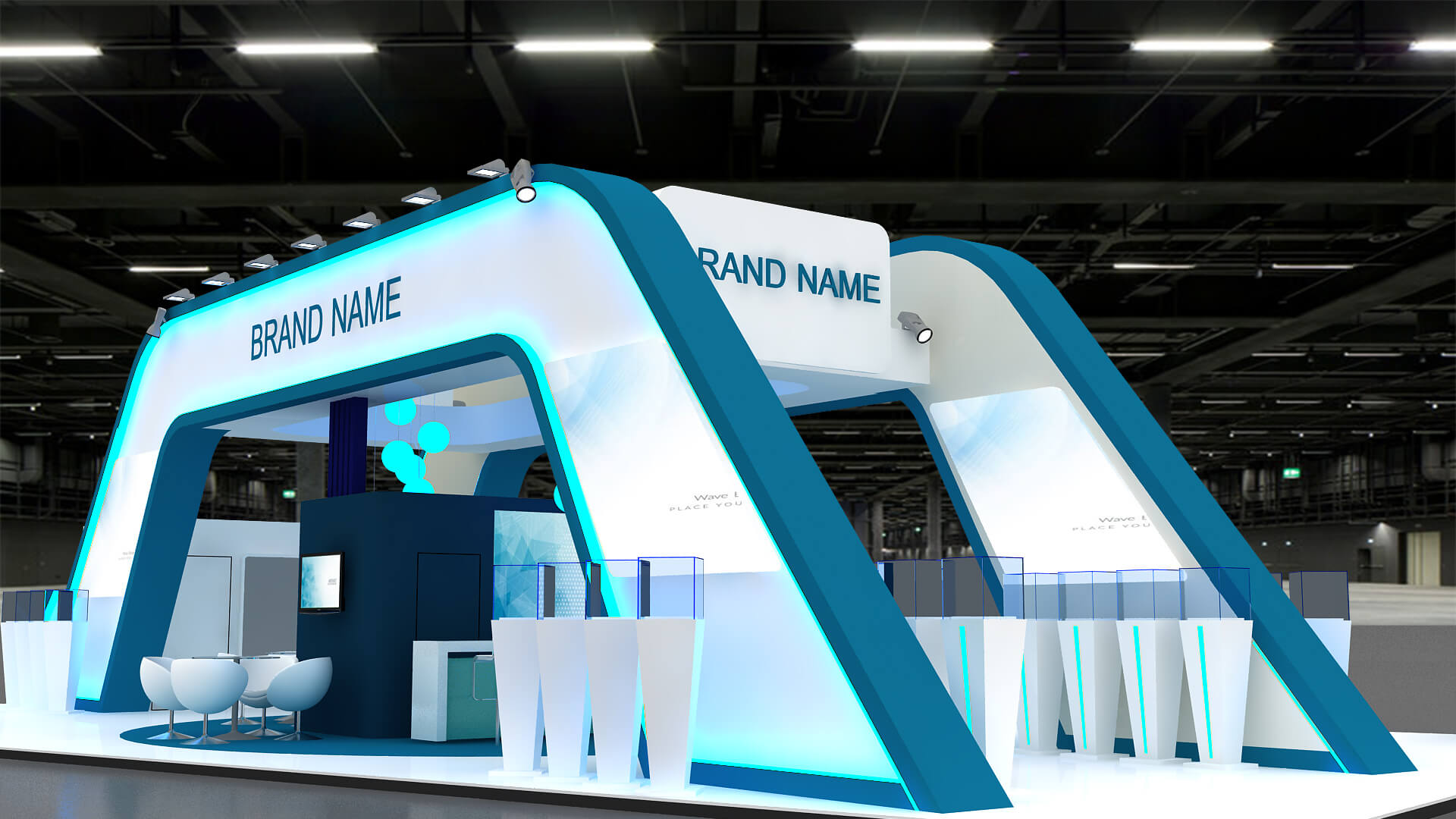 3D Exhibition Booth Design by unrealdeveloper