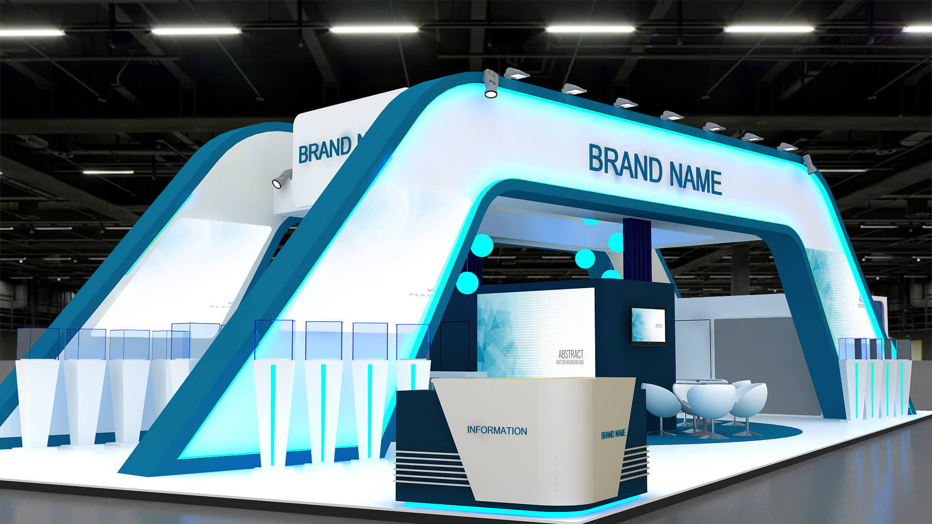 3D Exhibition Booth Design by unrealdeveloper