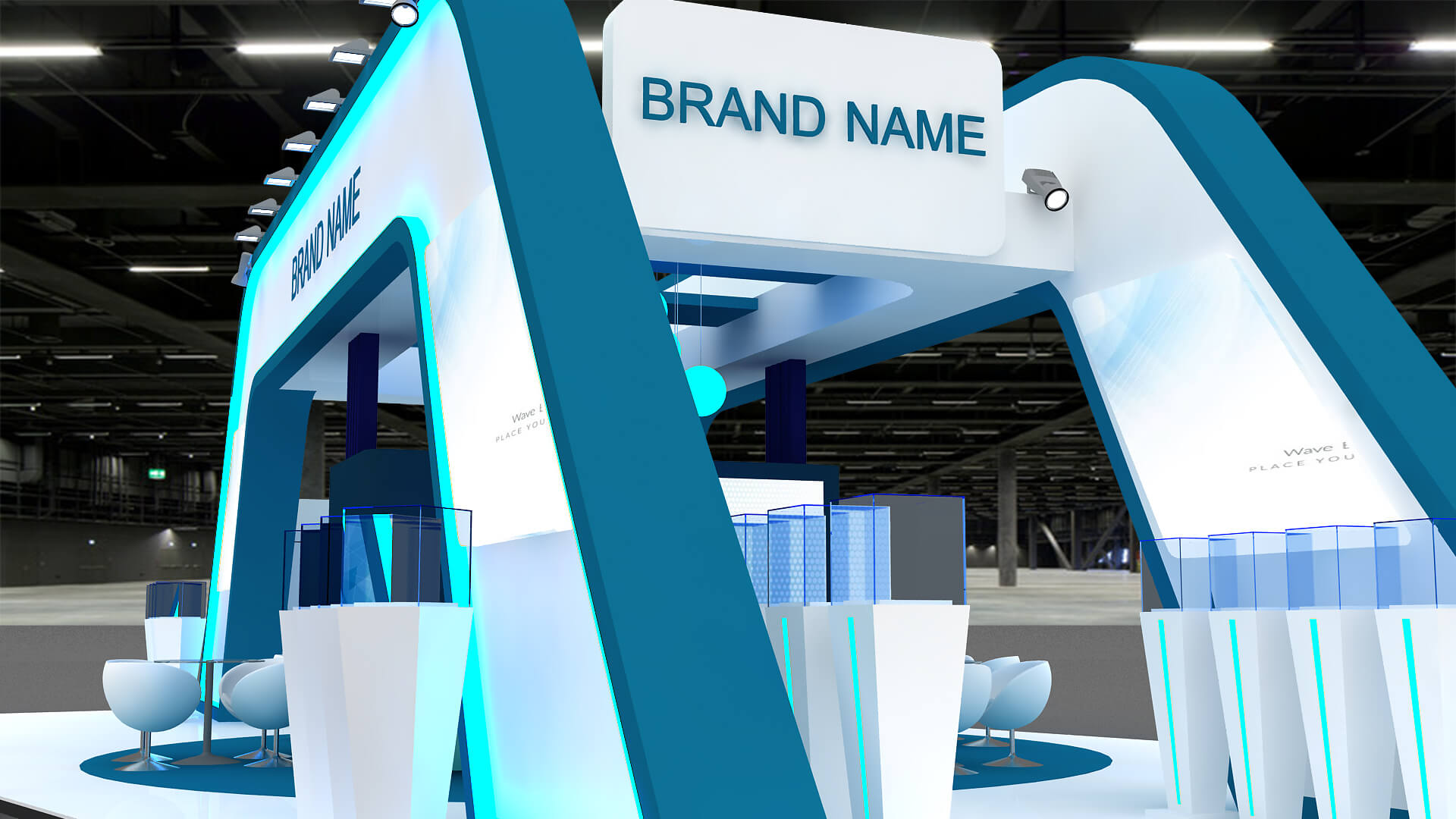 3D Exhibition Booth Design by unrealdeveloper