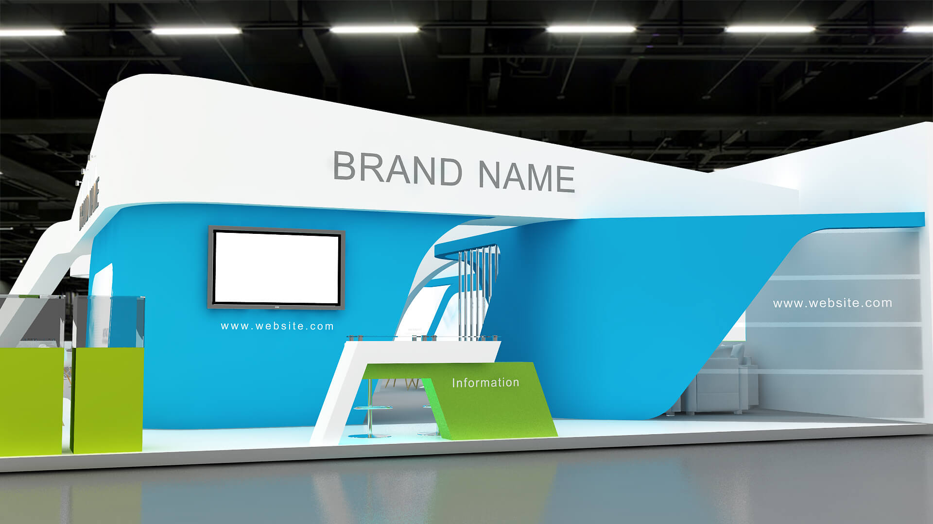 3D Exhibition Booth Design by unrealdeveloper