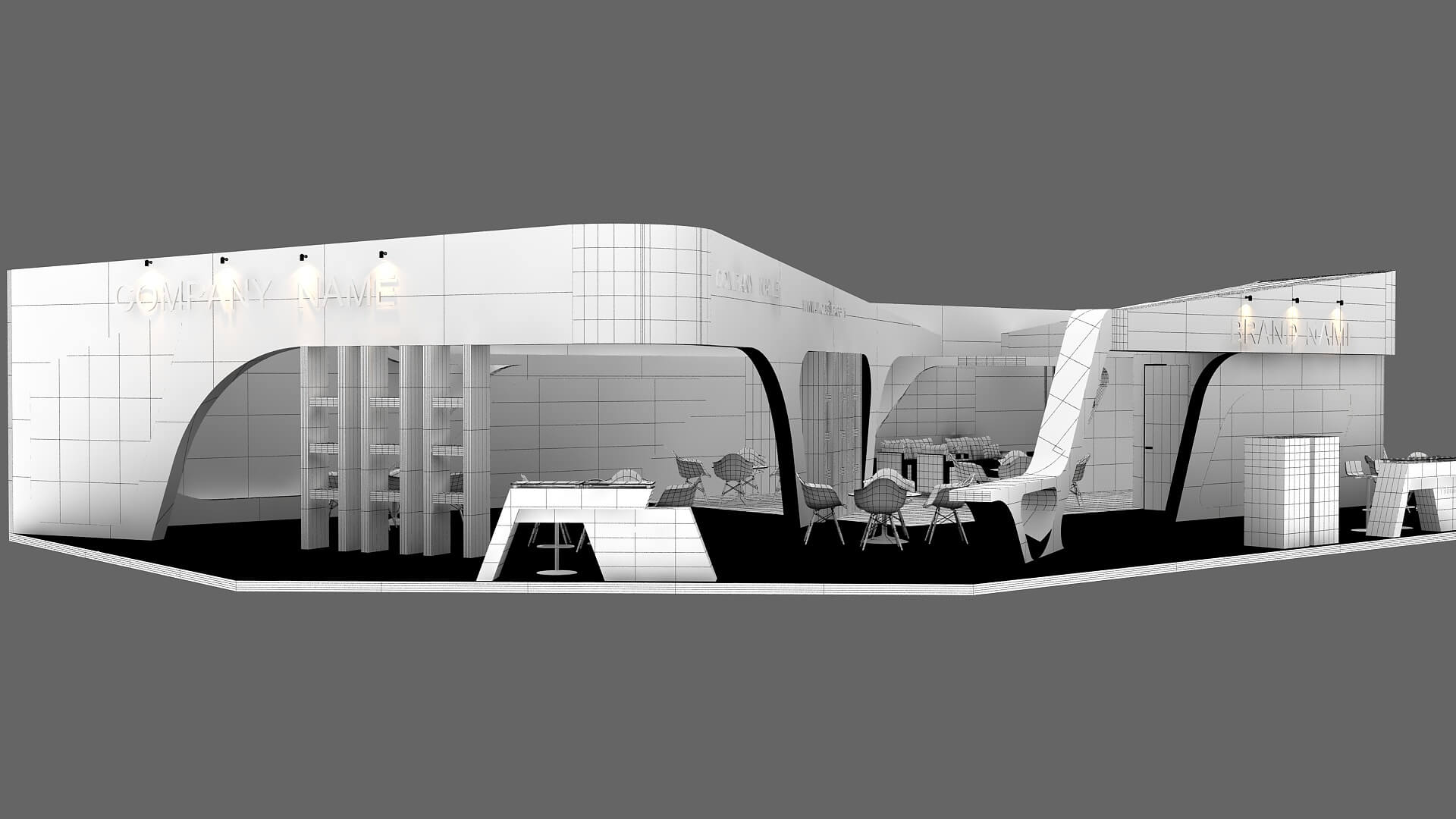 3D Exhibition Booth Design by unrealdeveloper