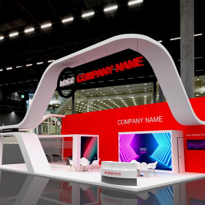 3D Exhibition Booth Design by unrealdeveloper