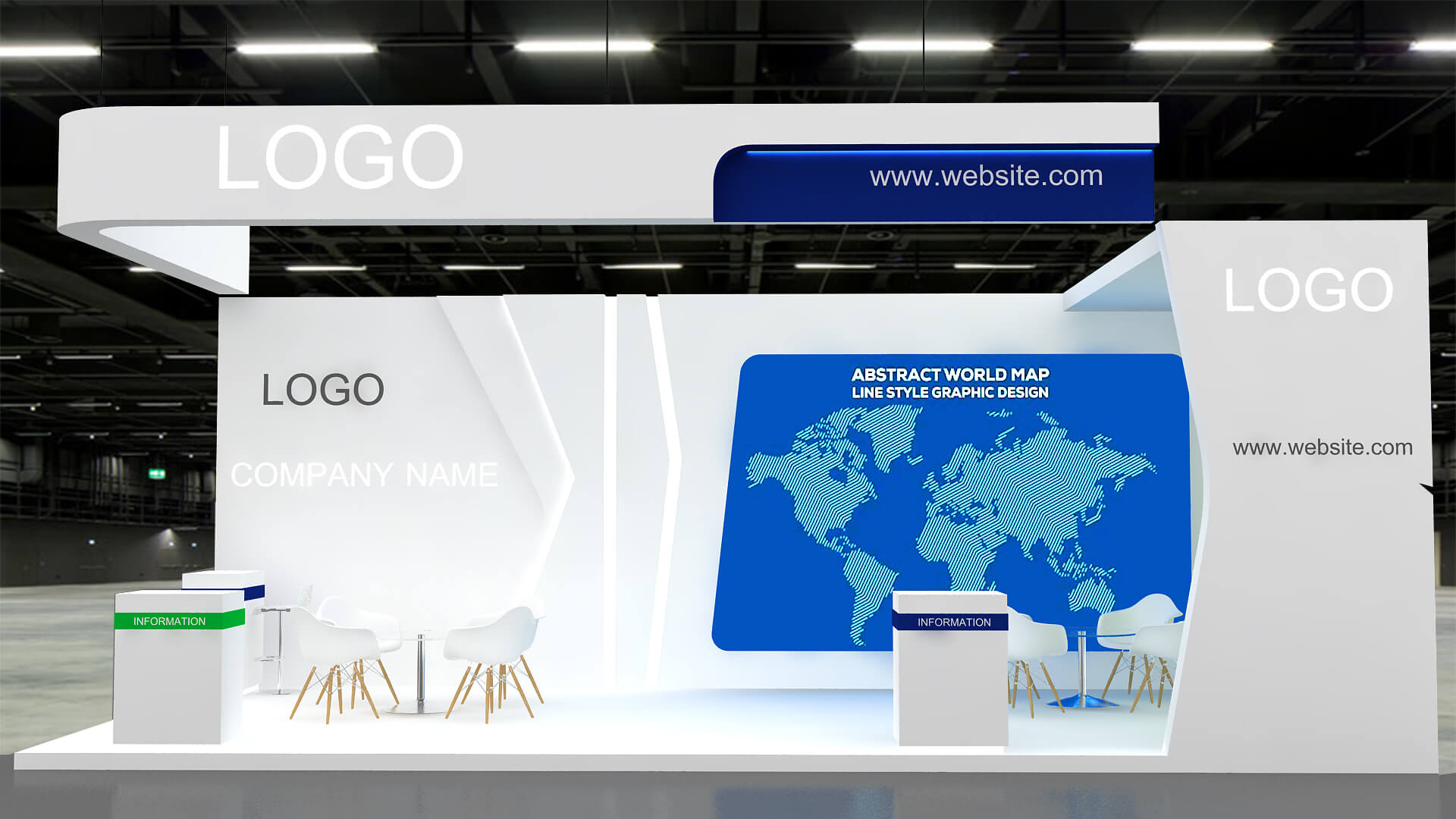 3D Exhibition Stand by unrealdeveloper