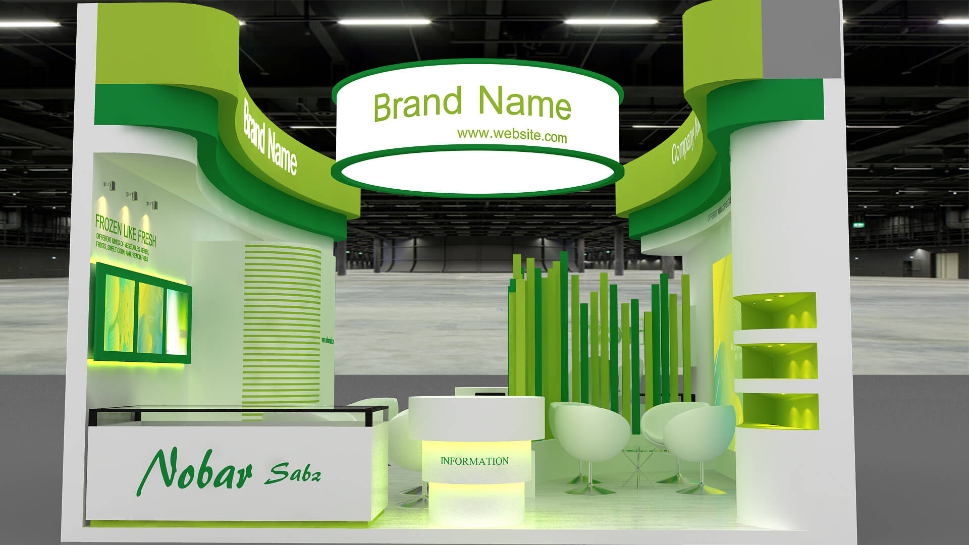 3D Stand design by unrealdeveloper