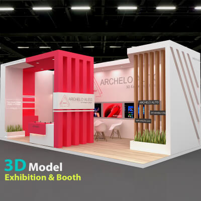 3D Stand Booth by unrealdeveloper