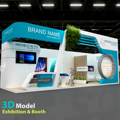 3D Stand Design by unrealdeveloper