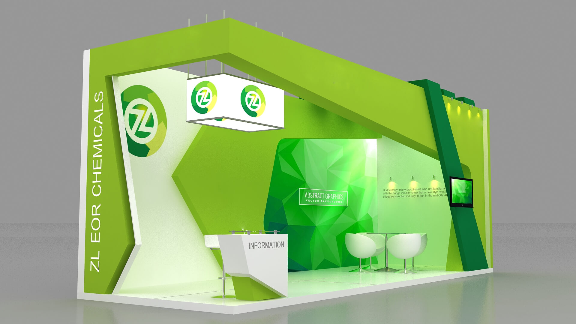 3D Stand design by unrealdeveloper