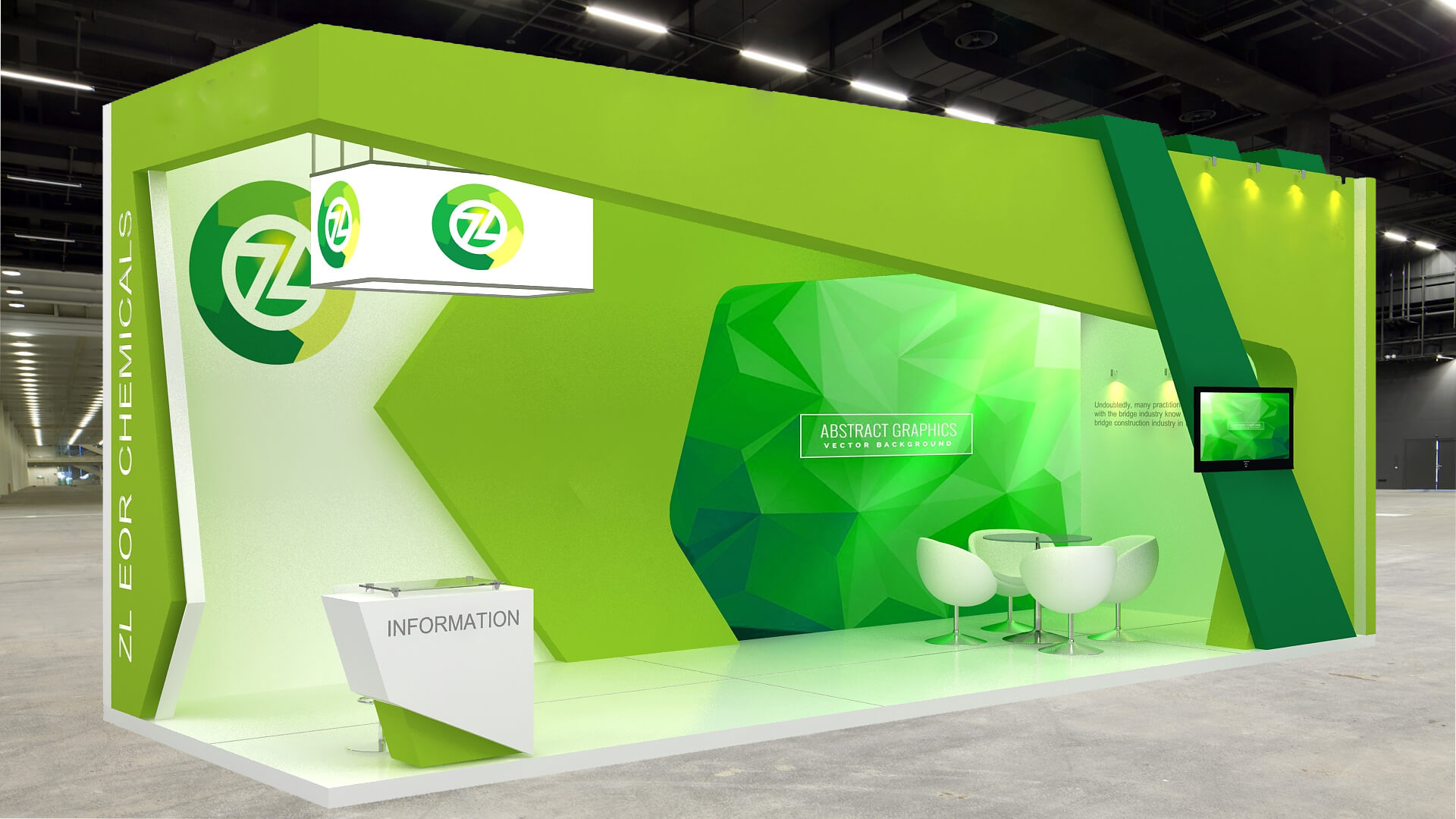 3D Stand design by unrealdeveloper