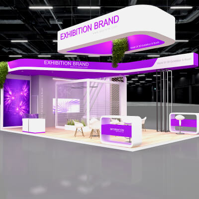 Booth 3D Design-471 by unrealdeveloper