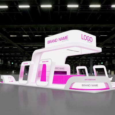 Booth 3D Design by unrealdeveloper