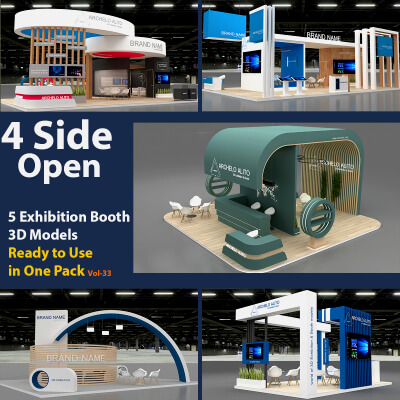 Collection33-4 Side 3D Model by unrealdeveloper